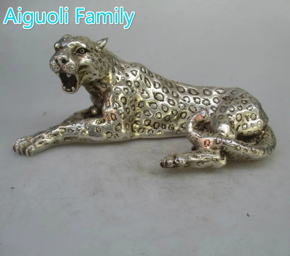 Antique-antiques-Collectible-Decorated-Old-Handwork-Tibet-Silver-Carved ...