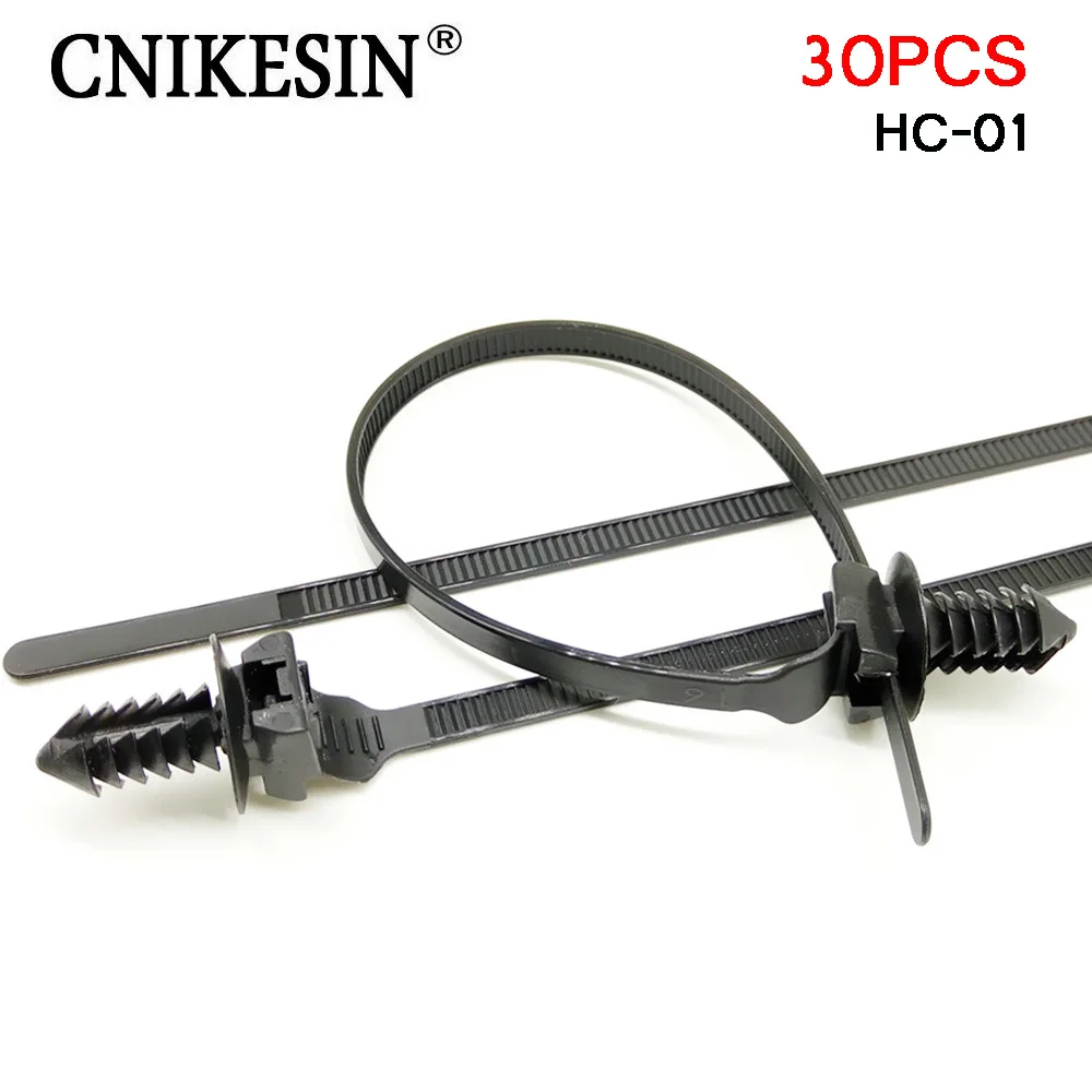 Aliexpress.com : Buy 30PCS Fit for All Cars Mount Wire Tie Clip ...