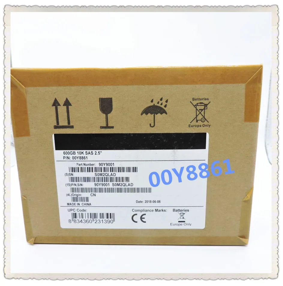 DS3500 DS3524 00Y8861 00Y8859 600G 10K SAS 2.5inch Hard Drives ...