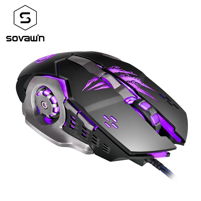 Aliexpress.com : Buy Wired Gaming Mouse With Led Metal Base ...
