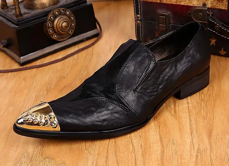 chaussure en cuir de cheval