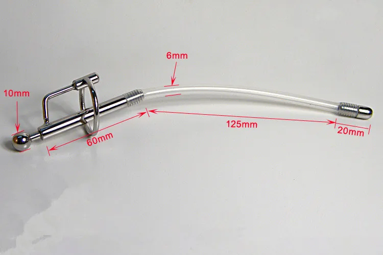 stainless steel urethral sound toy scraft sound Prince Albert Wand Dick ...