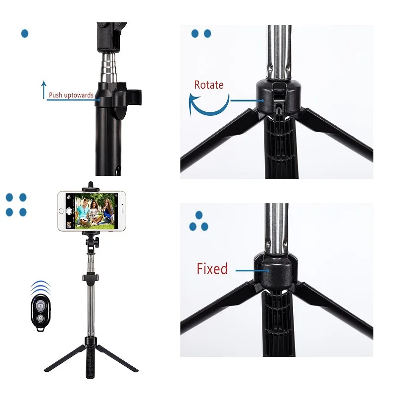 Discount Up To 50 Joytop Foldable Selfie Stick Bluetooth Selfie Stick