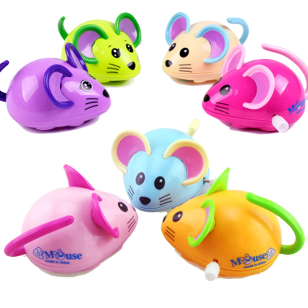 Cartoon Mouse Running Up