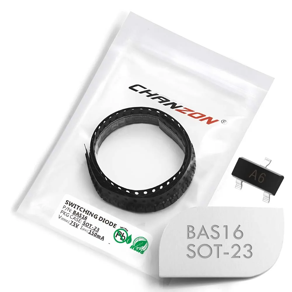 Aliexpress.com : Buy (100 Pcs) BAS16 SMD Small Signal Fast Switching ...