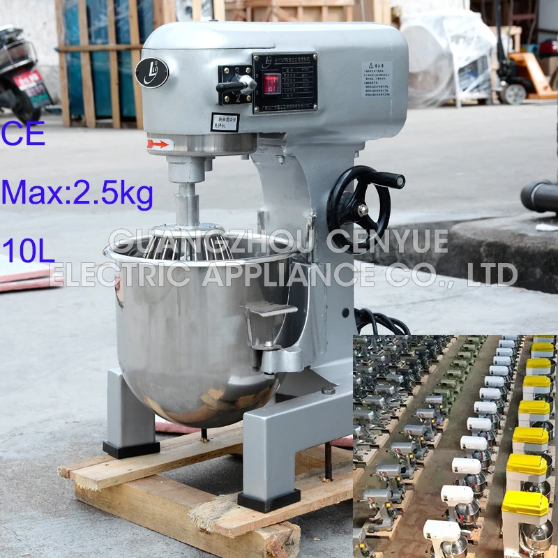 B10GF CE bakery commercial egg beater machine creams mixer flour mixer ...