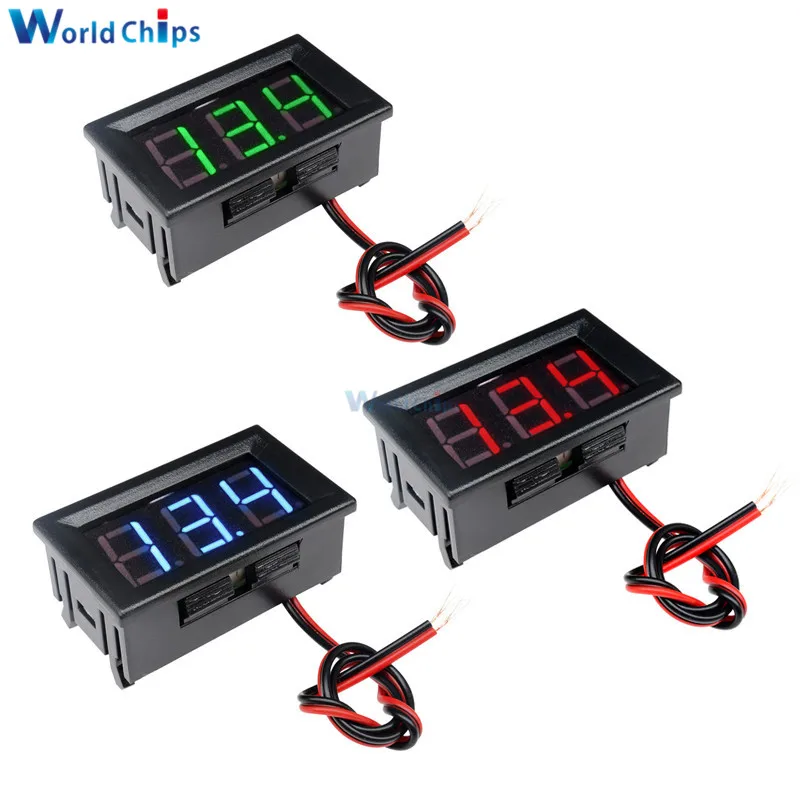 0 56 Inch 0 56 Mini Digital Voltmeter Dc 4 5v To 30v Ac 70v To 500v 0-56-inch-0-56-mini-digital-voltmeter-dc-4-5v-to-30v-ac-70v-to-500v