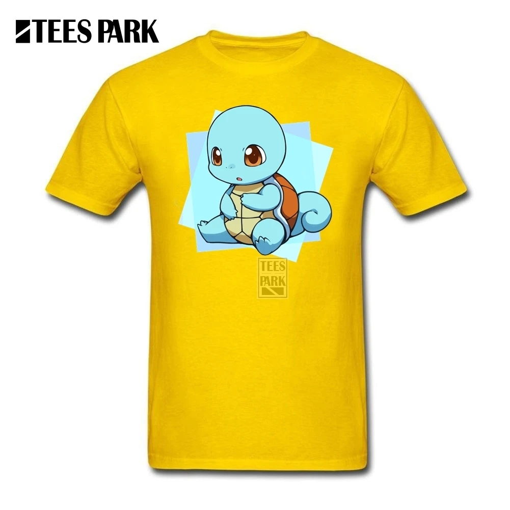 Custom Made T Shirts Pokemon Squirtle Sea Turtle Man Slim Fit Short ...