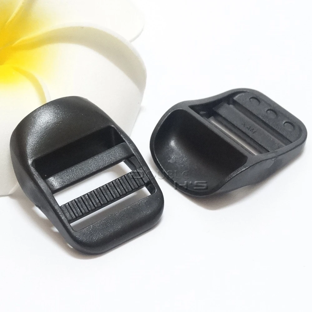 5pcs/lot 1" Ladder Lock Slider Plastic Buckles Backpack Straps Webbing ...
