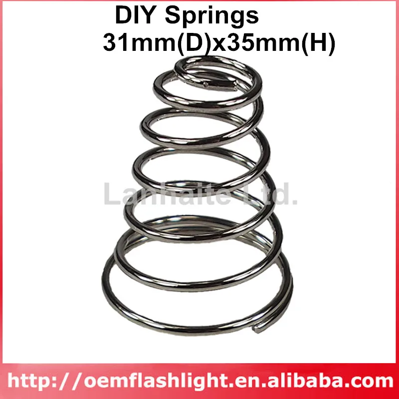 DIY-Nickel-plated-Battery-Driver-Contact-Support-Springs-31mm-D-x35mm-H ...