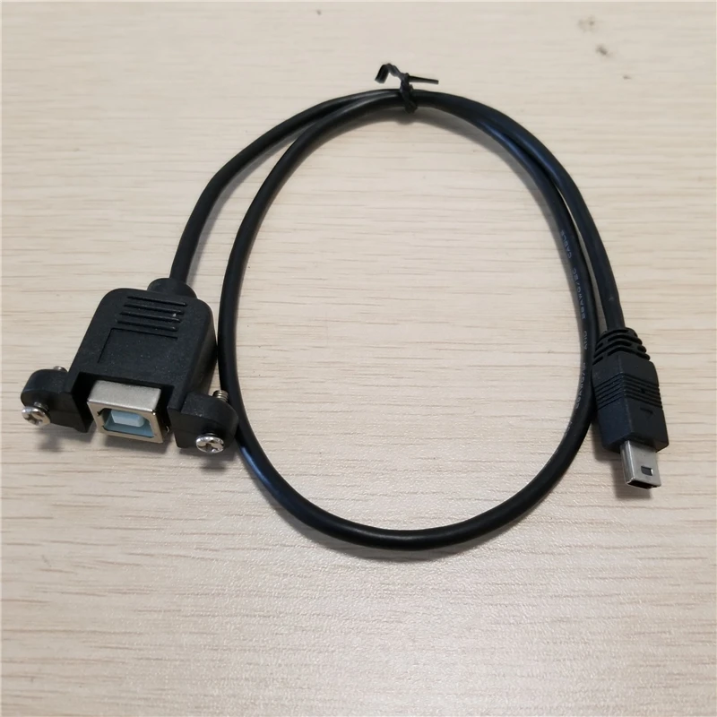 Mini Usb Type B 5pin To Printer Port Usb 2.0 Type B Male To Female 