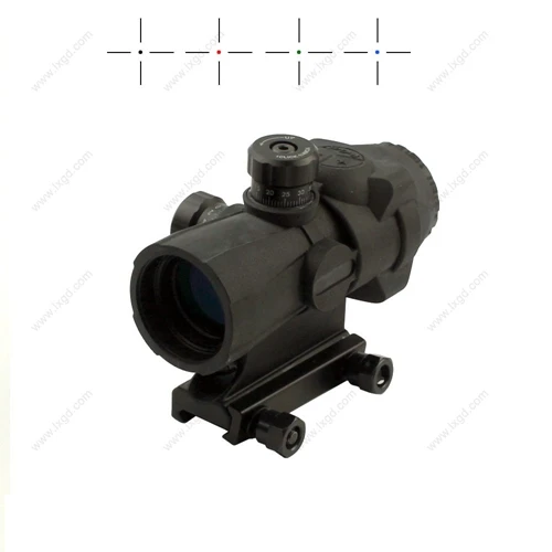 PHANTOM Optics Magnifier hunting rifle scope with eyepiece adjustable ...