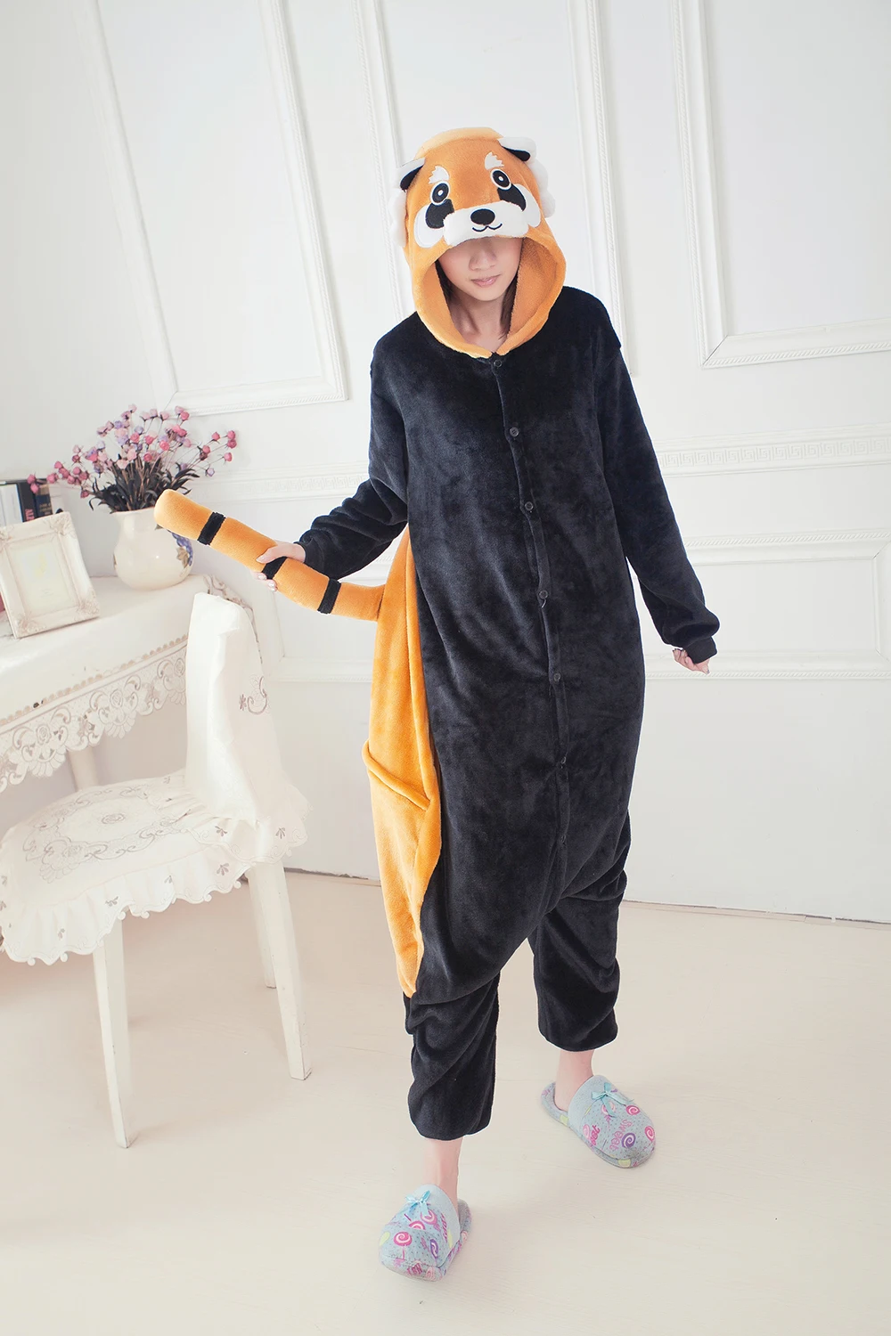 Nuevo unisex pijamas de franela para adultos pijama animal Trajes ...