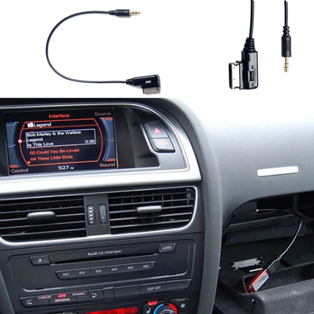 Aliexpress.com: Comprar Nueva Moda USB Audi Music Interface AMI MMI AUX Cable para coche A3 A4 ...
