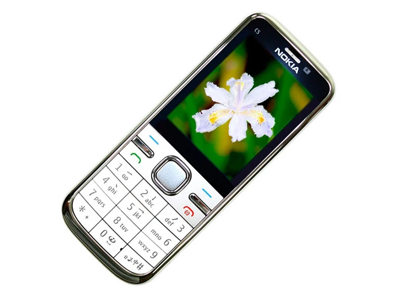 Original Nokia C5 Mobile Phone 3G Unlocked Refurbished Classic Phone C5 ...