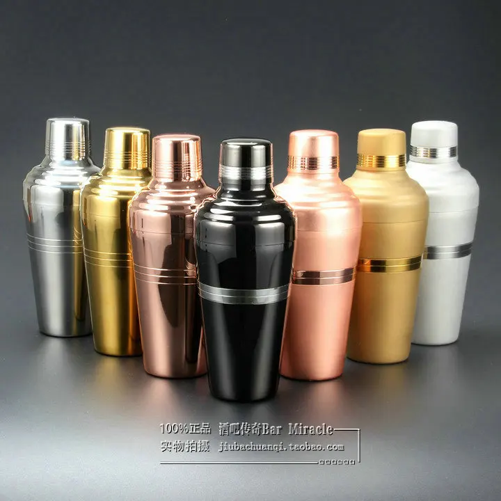 510mlthicken Stainless Steel Cocktail Shaker Penguin Shake Bottle ...