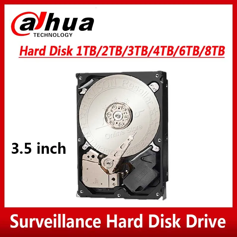 Dahua 3.5" Hard Drive Disk 1tb 2tb 3tb 4tb 6tb 8tb For Security System ...
