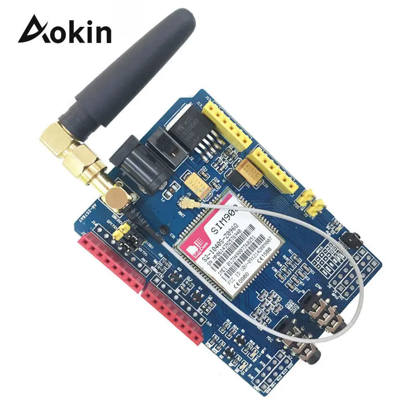 SIM900 850/900/1800/1900 MHz GPRS/GSM Development Board Module Kit For ...
