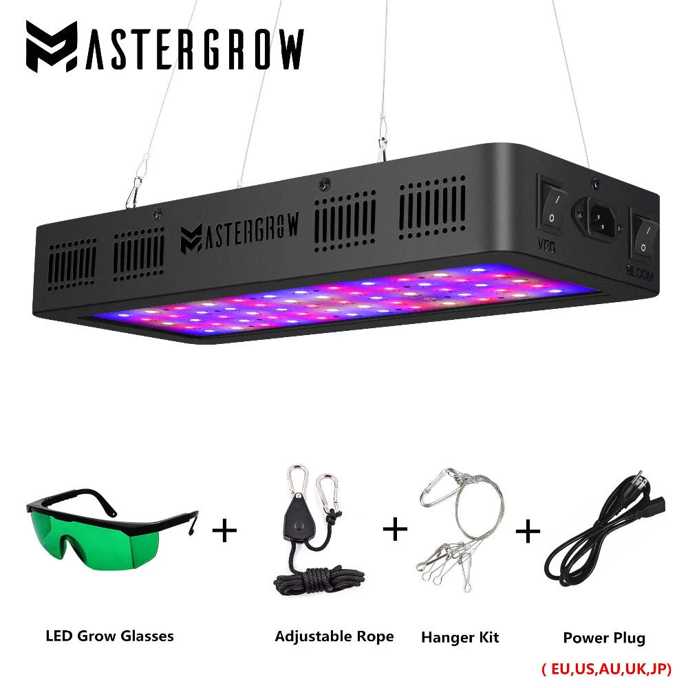 Led Grow Light 600/800/900/1000/1200/1800/2000w Full Spectrum Veg/bloom ...