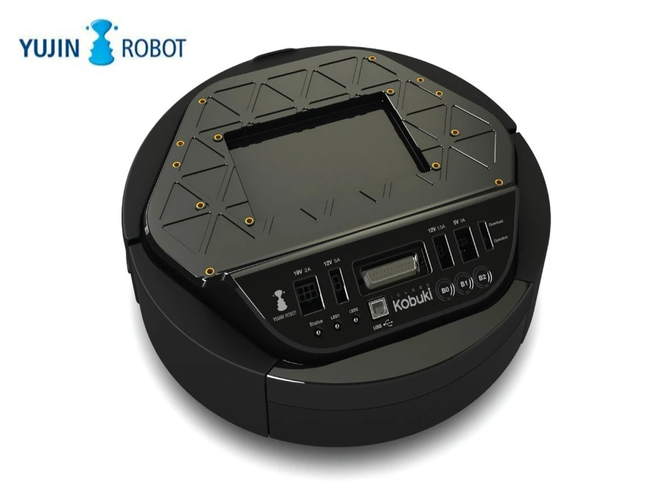 韓国yujin robot ros robotシャーシ (turtlebot 2/kobuki) slamオープンソース開発モバイル ...