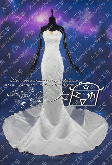 Princess/queen Cosplay Costume Wedding/withe Dress Long Man - AliExpress