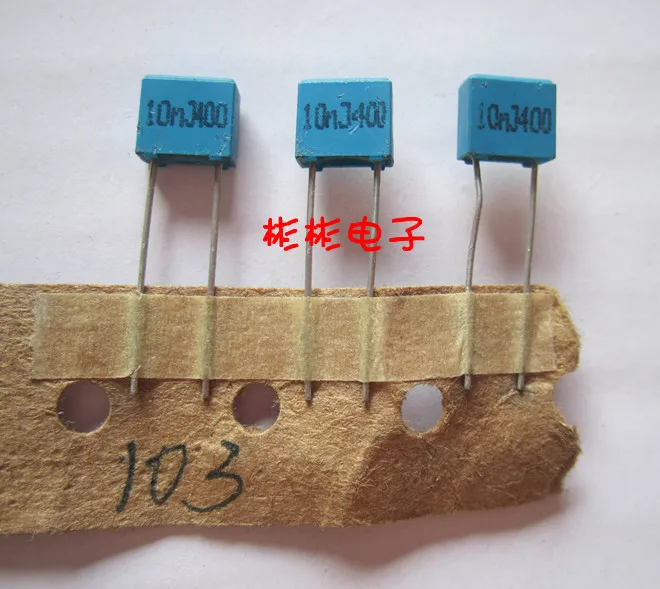10nj100 10nj400 braid cbb capacitor 103 0.01uf 400v