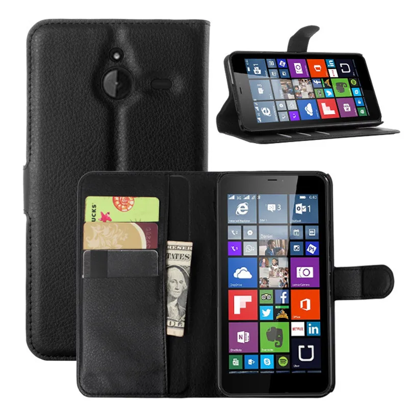 2015 New Wallet Style Phone Cover for Microsoft Lumia 640 XL Case ...