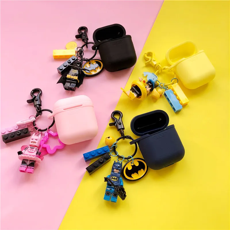 Newest Batman Figure Decorative Silicone Case for Apple Airpods Air ...