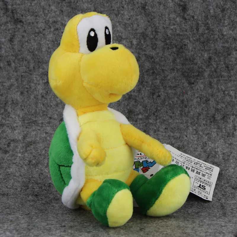 16cm cute Green Turtle Plush Doll Toy Hot Super Mario Bros Game ...