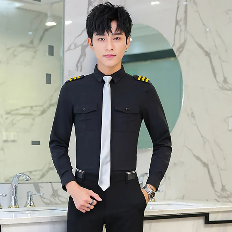 Airline Pilot Uniform White