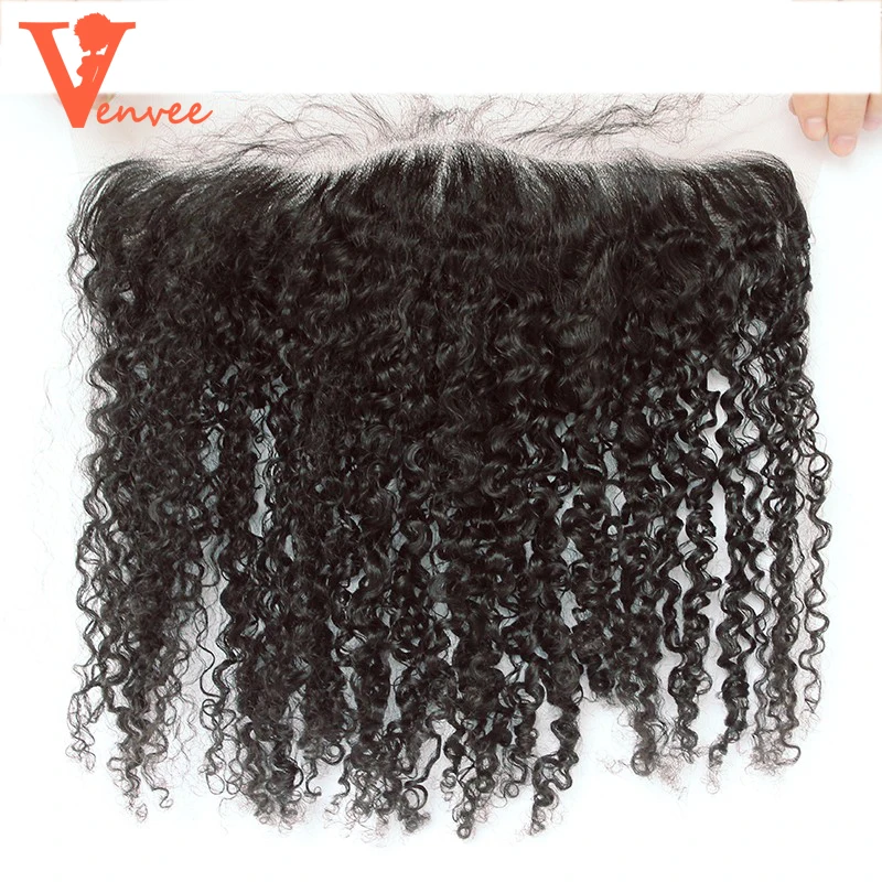Buy Brazilian Kinky Curly Silk Base Lace Frontal 13x4
