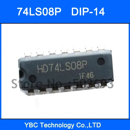 100pcs 74LS08 7408 HD74LS08P Quadruple 2 Input Positive AND Gate DIP 14 ... 100pcs 74LS08 7408 HD74LS08P Quadruple 2 Input Positive AND Gate DIP 14 ...