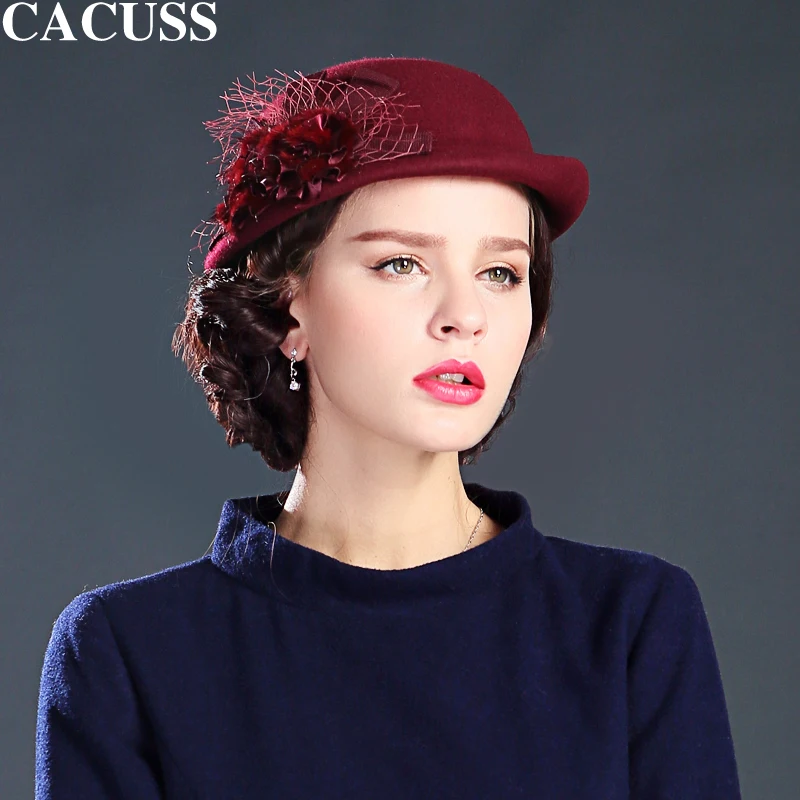 Cacuss brand hats women elegant hats autumn winter fashion hats keep ...