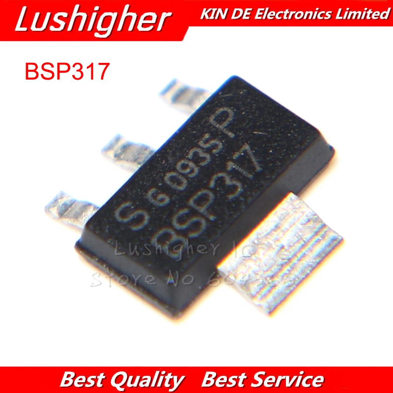 10PCS BSP317P BSP317 L6327 SOT223 317P|Circuitos integrados| - AliExpress