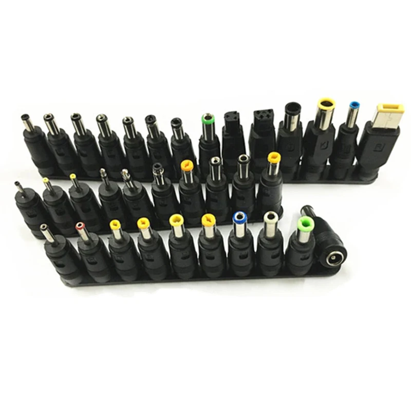 34pcs Universal Laptop DC Power Supply Adapter Connector Plug DC Jack ...