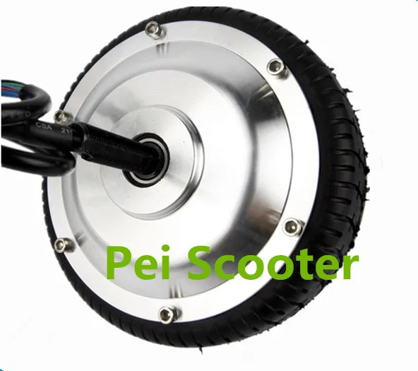 6 inch 6inch double shafts brushless gear dc scooter wheel hub motor ...