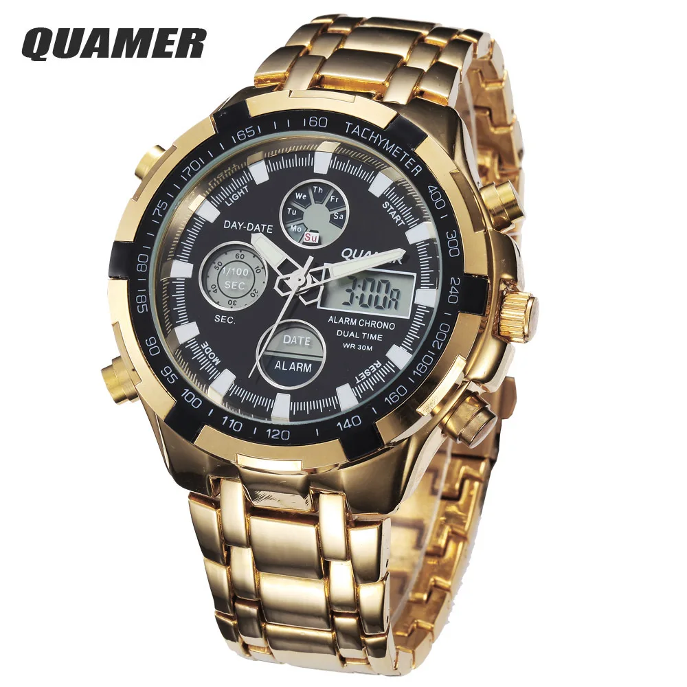 Aliexpress.com : Buy 2015 Fashion Digital Watches Men Led Full Steel ...