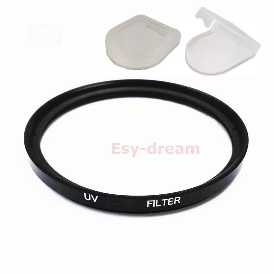 Glass UV Filter Lens Protector for Camera Lenses 25 25.5 27 30 30.5 35. ...