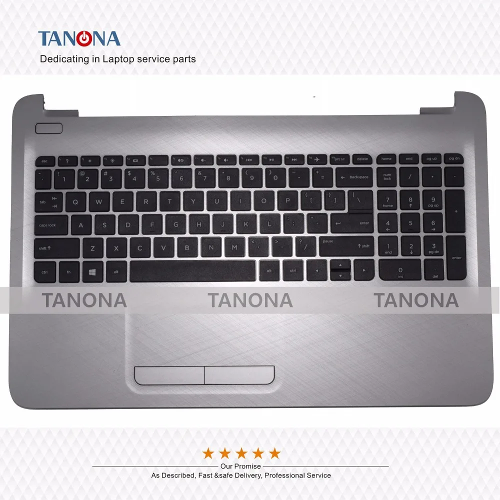 Reposabrazos para portátil HP 250 G5 15 AC 15 AC, teclado con bisel, carcasa superior, Touchpad ...