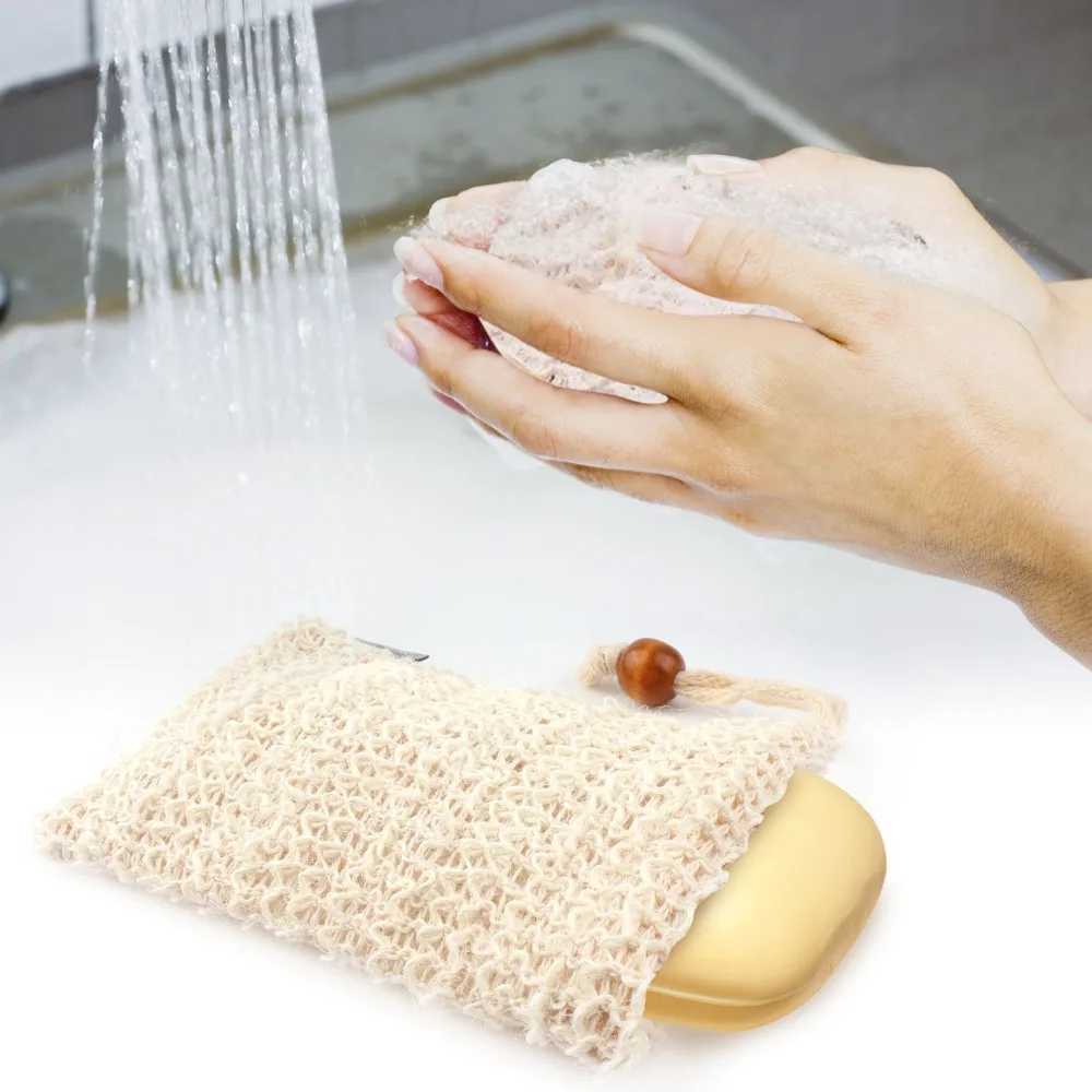 2pc Soap Blister Mesh Double Layer Soap Net Foaming Net Easy Bubble