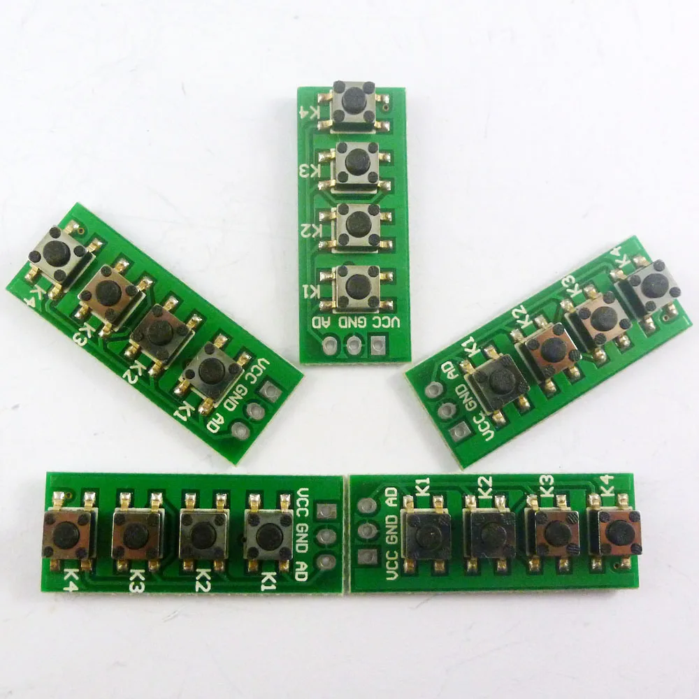 Ad Keyboard Simulate Four Key Module Analog Button For Arduino Mega2560 Sensor Expansion Board