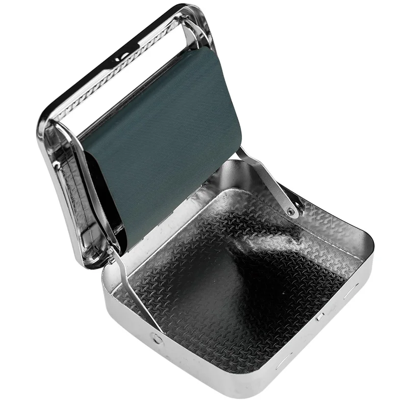 Metal Automatic Cigarette Tobacco Roller Rolling Machine Case rolling ...