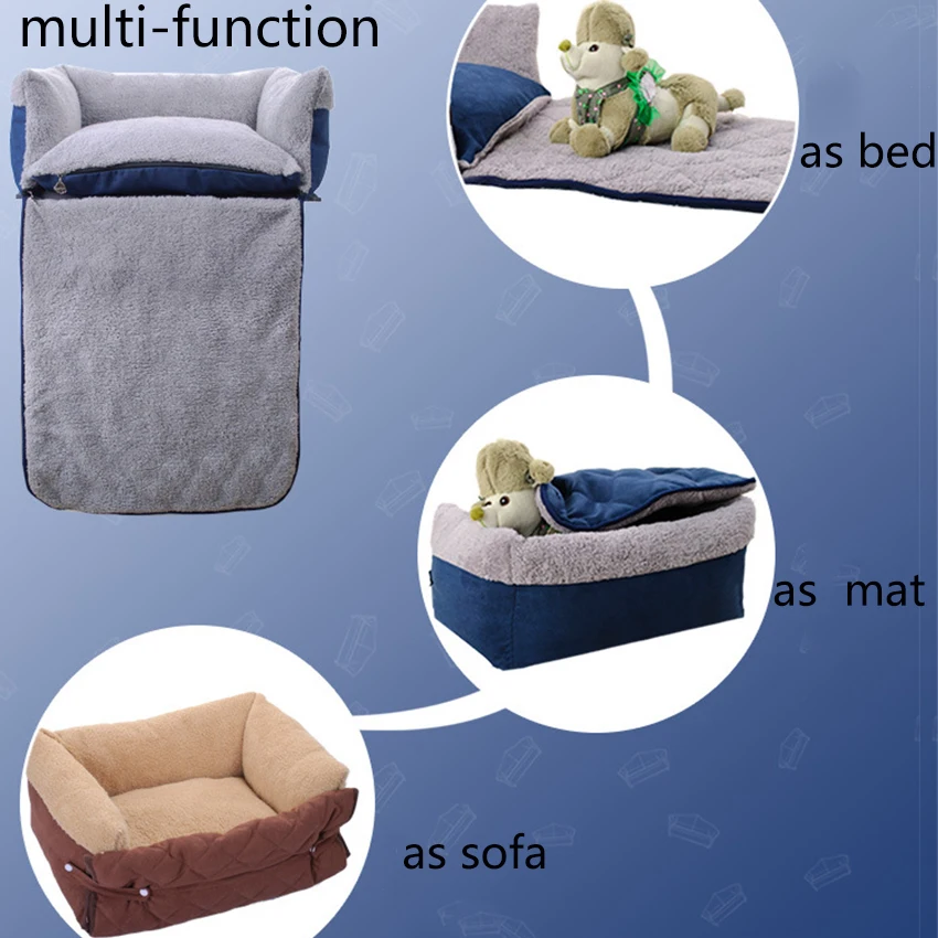 Кровать для собак средних и больших размеров, кровать для кошек, домик ...