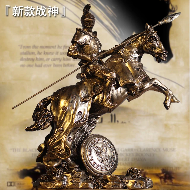 buy shop Vintage Red Resin Samurai soldier figurine sculpture asian ...