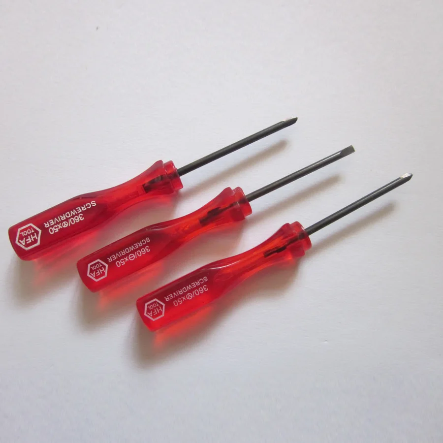 200pcs High Quality Triangular 2.5mm Y Tri Wing Screwdriver For NDS DS ...