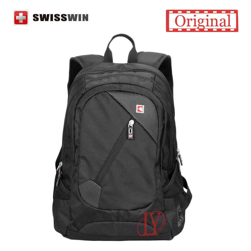 Swisswin Wenger Style Men Backpack 15.6-inch Swiss Gear Computer Bags ...
