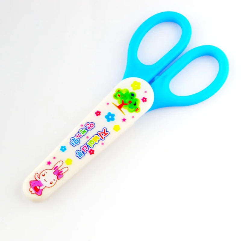 Cute Kawaii Plastic Scissors Lovely Safety Scissors For Kids Gift ...