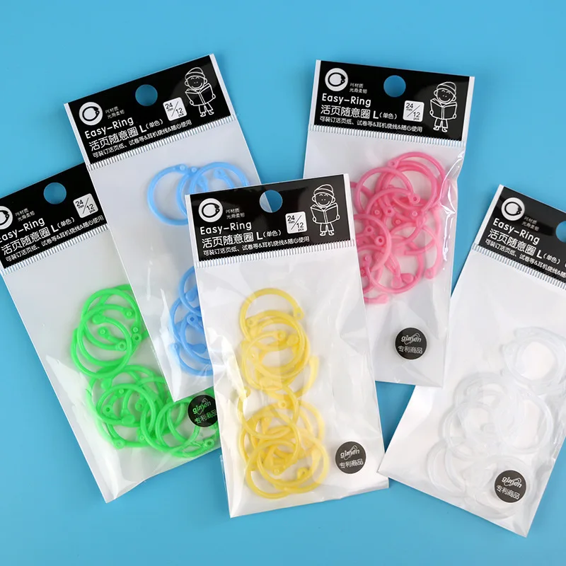 Creative Circle Ring Binder Multi-function Loose-leaf Book Binder Rings ...