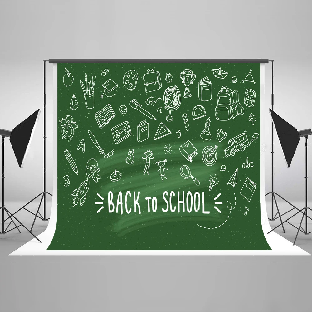 Kate Green Screen Back To School Season Photography Backgrounds ...