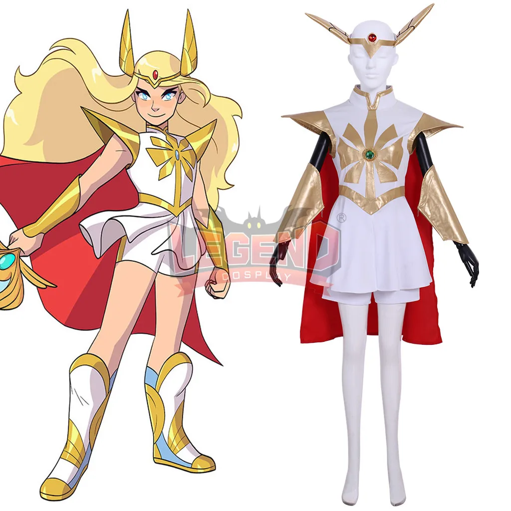Cosplaylegend She-ra And The Princesses Of Power Battler She-ra Adora Cosplay Costume Halloween ...